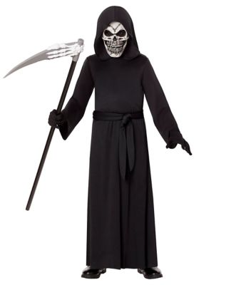 Kids Black Robe and Mask - Spirithalloween.com