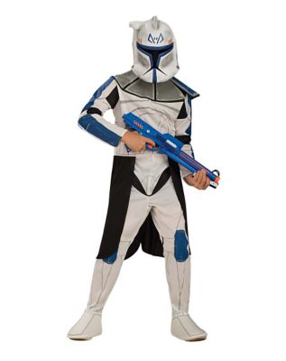 Kids Clone Trooper Captain Rex Costume - Star Wars Clone Wars ...