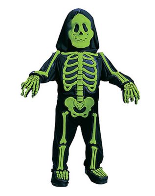 Green Skelebones Child Costume - Spirithalloween.com