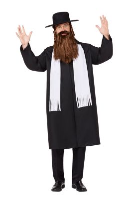 Adult Rabbi Costume - Spirithalloween.com