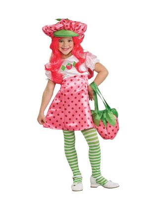Strawberry Shortcake Child Costume with Wig - Spirithalloween.com