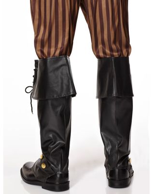 Tall Pirate Boot Covers - Deluxe - Spirithalloween.com