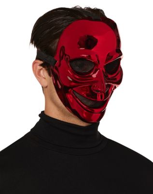 Sinister Ghost Half Mask - Spirithalloween.com