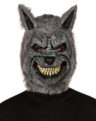 Animotion Gray Werewolf Mask - Spirithalloween.com