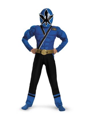 Power Rangers Blue Ranger Muscle Child Costume - Spirithalloween.com