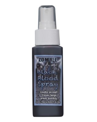 Black Blood Zombie Spray - Spirithalloween.com