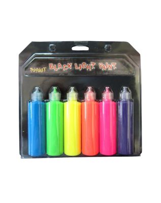 Black Light Paint Set - Spirithalloween.com
