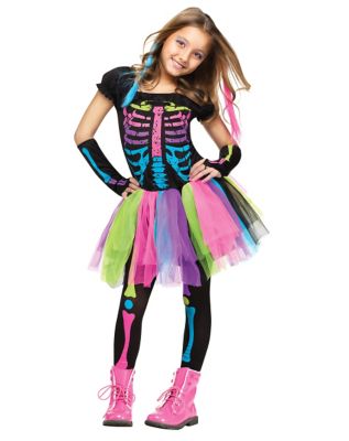 Kids Funky Punky Bones Costume - Spirithalloween.com