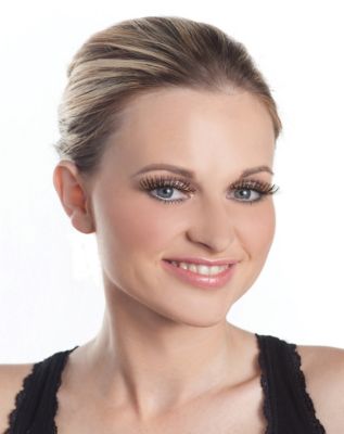 Elegant Gold False Eyelashes - Spirithalloween.com