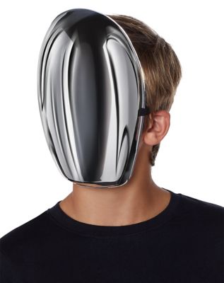 Chrome Faceless Half Mask - Spirithalloween.com