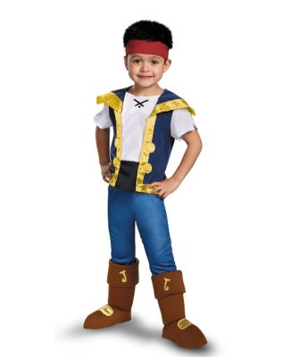 Toddler Jake Costume Deluxe - Jake and the Never Land Pirates ...