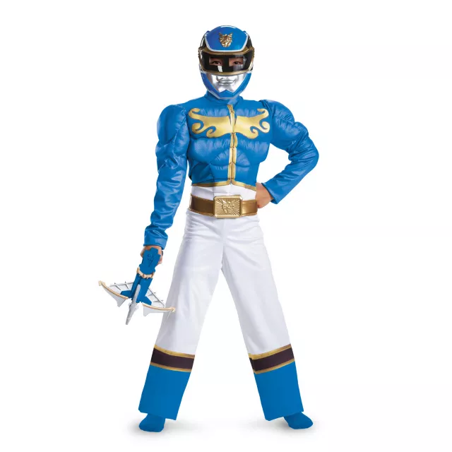 Kids Blue Ranger Costume - Power Rangers Megaforce - Spirithalloween.com