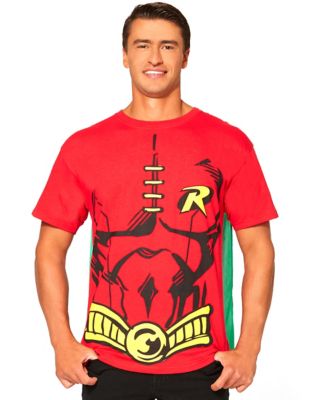 Caped Robin T-Shirt- Batman - Spirithalloween.com