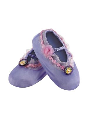Disney Princess Rapunzel Sparkle Child Slipper - Spirithalloween.com