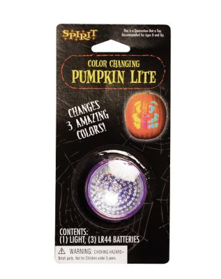 Color Change Pumpkin Light - Spirithalloween.com