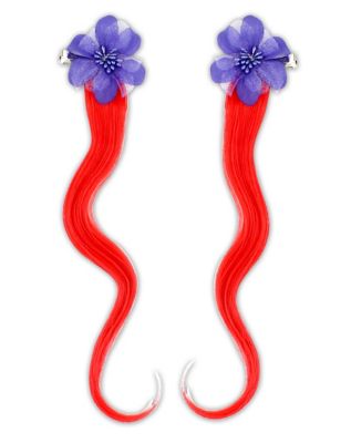 Disney Princess Ariel Faux Hair Clips - Spirithalloween.com