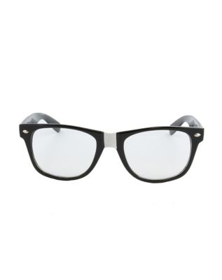 Black Nerd Tape Glasses