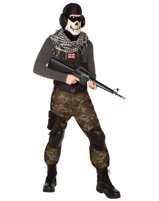 Teen Skull Commando Costume - Spirithalloween.com