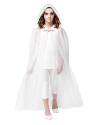 Kids White Ghost Cape - Spirithalloween.com