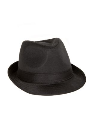 Black 20s Fedora Hat - Spirithalloween.com