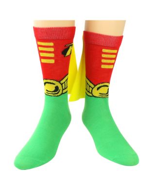 Caped Robin Crew Socks - Batman - Spirithalloween.com