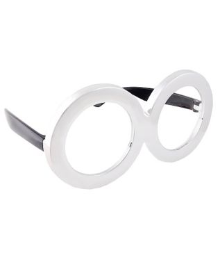 Silver Goggle Glasses - Spirithalloween.com