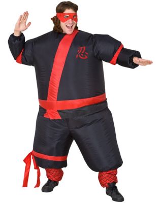 Adult Inflatable Ninja Costume - Spirithalloween.com