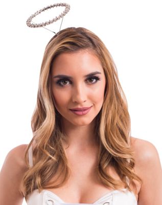 Rhinestone Angel Halo - Spirithalloween.com