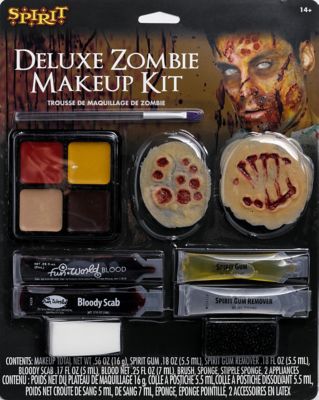 Zombie Makeup Kit - Deluxe - Spirithalloween.com