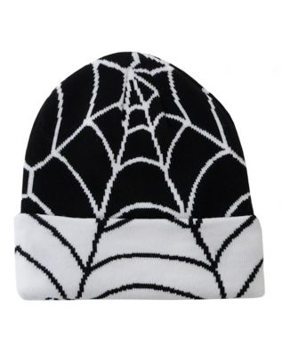 Spiderweb Beanie Hat - Spirithalloween.com