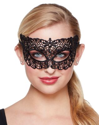 Lace Eye Half Mask - Spirithalloween.com