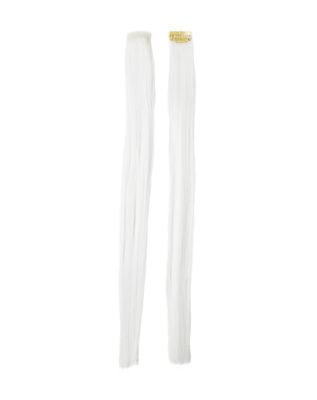 White Clip In Hair Extensions - Spirithalloween.com
