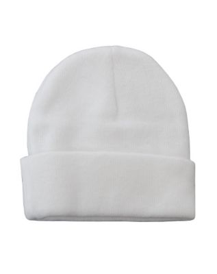 White Beanie Hat - Spirithalloween.com