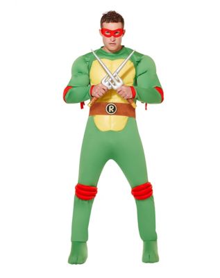 Adult Raphael Costume Deluxe - TMNT - Spirithalloween.com