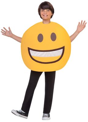 Kids Smile Emoji Costume - Spirithalloween.com