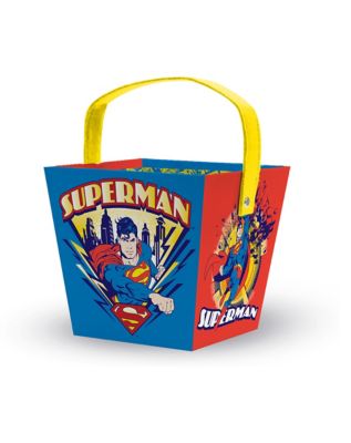 Superman Treat Bucket - DC Comics - Spirithalloween.com