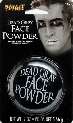 Gray Face Powder - Spirithalloween.com