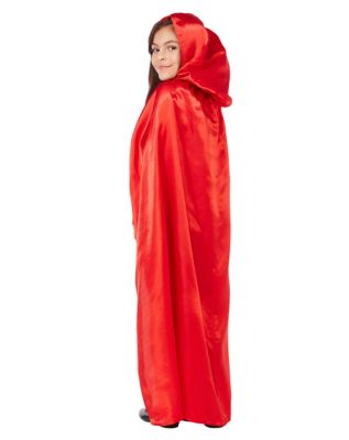 Kids Red Satin Cape - Spirithalloween.com