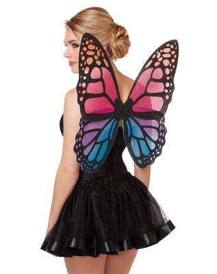 Rainbow Monarch Wings - Spirithalloween.com