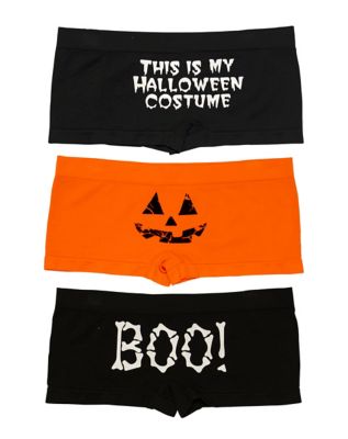 Adult Halloween Boyshort 3 Pack - Spirithalloween.com
