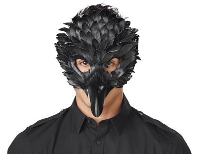 Black Crow Mask - Spirithalloween.com