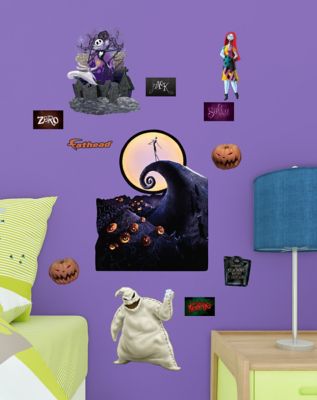 Nightmare Before Christmas Wall Decal - Disney - Spirithalloween.com