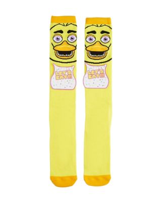 Chica Knee High Socks - Five Nights at Freddy's - Spirithalloween.com