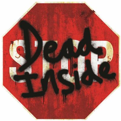 2 Ft Dead Inside Stop Sign - Decorations - Spirithalloween.com