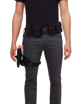 Police Belt with Leg Holster - Spirithalloween.com