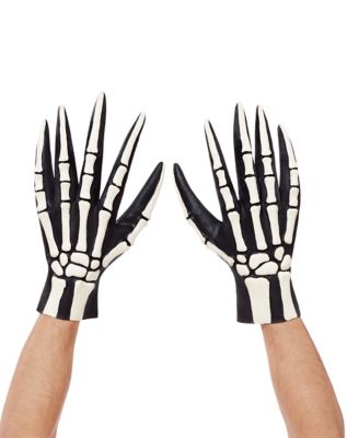 Skeleton Gloves - Spirithalloween.com