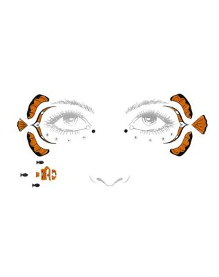 Nemo Face Decal - Finding Dory - Spirithalloween.com