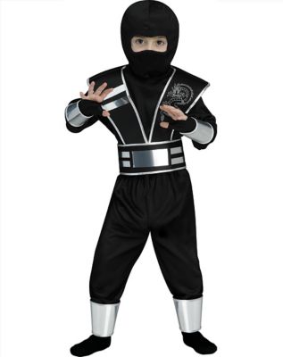 Toddler Silver Mirror Ninja Costume - Spirithalloween.com