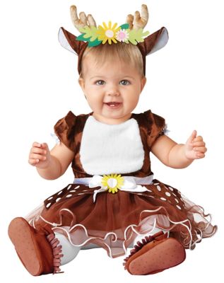 Baby Fawn Dress Costume - Spirithalloween.com