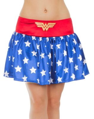 Adult Wonder Woman Skirt - DC Comics - Spirithalloween.com